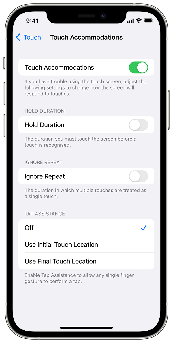iOS iPhone - Centre For Accessibility Australia