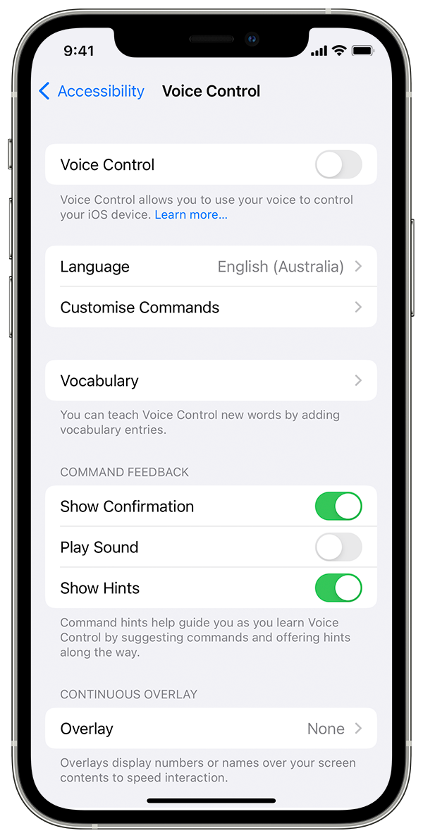 iOS iPhone - Centre For Accessibility Australia