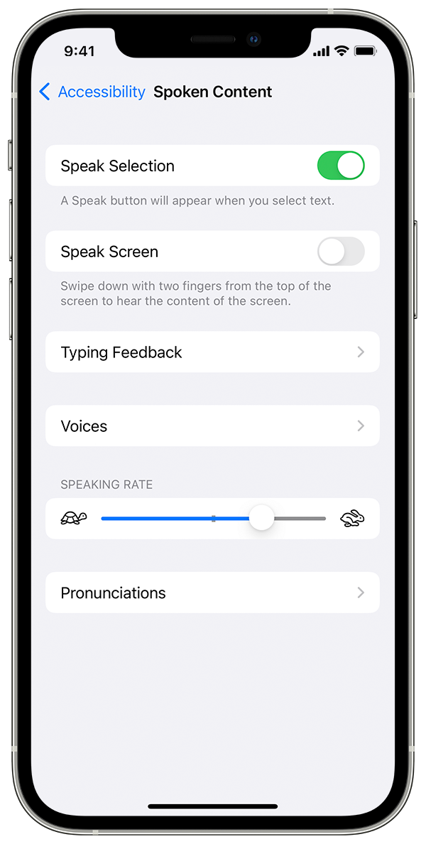 iOS iPhone - Centre For Accessibility Australia