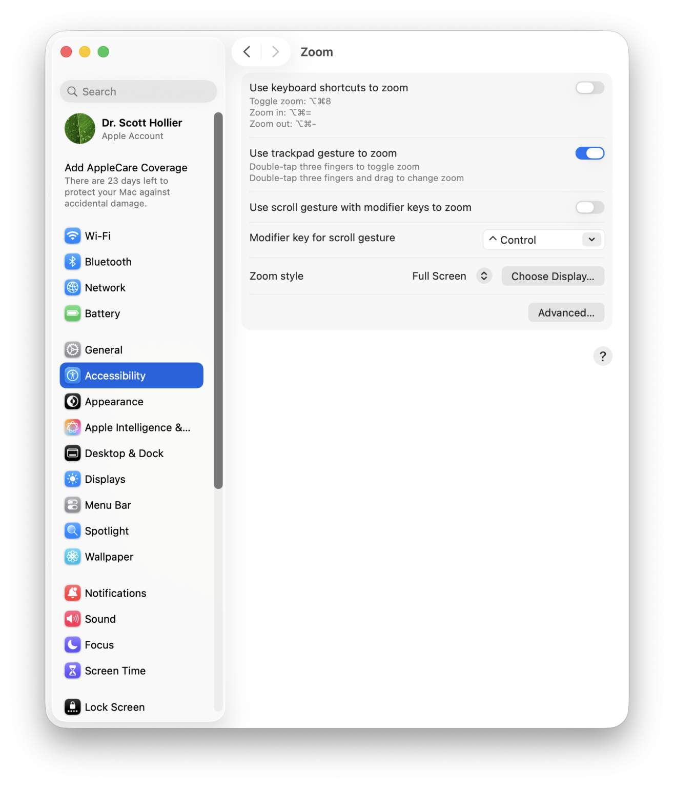 Mac OS - Centre For Accessibility Australia