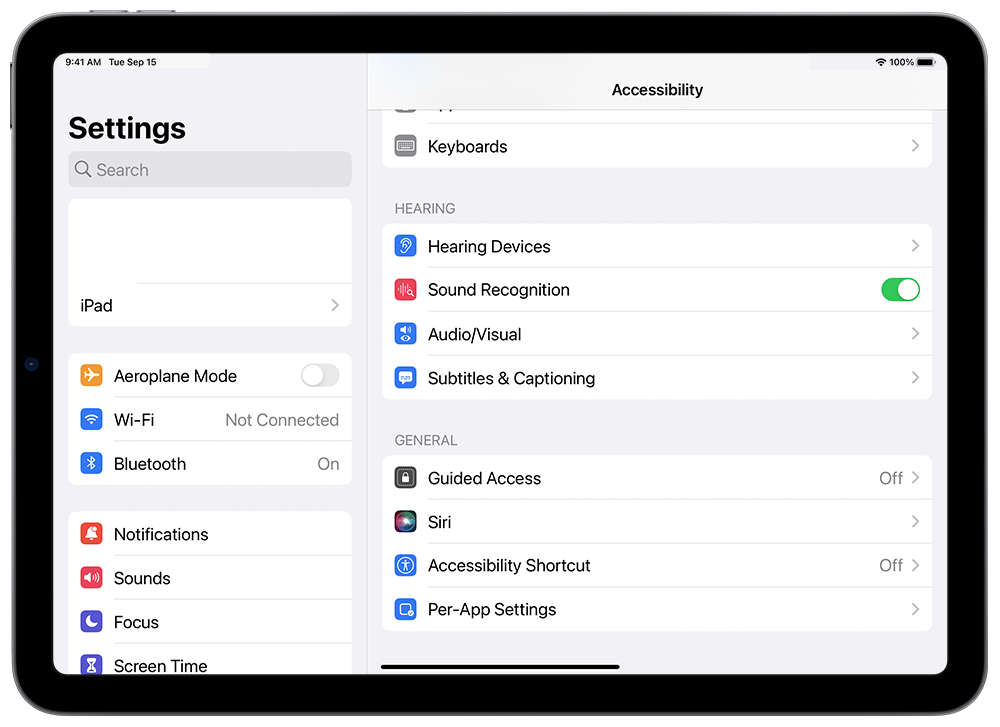 iOS iPad - Centre For Accessibility Australia