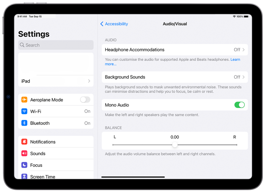 iOS iPad - Centre For Accessibility Australia