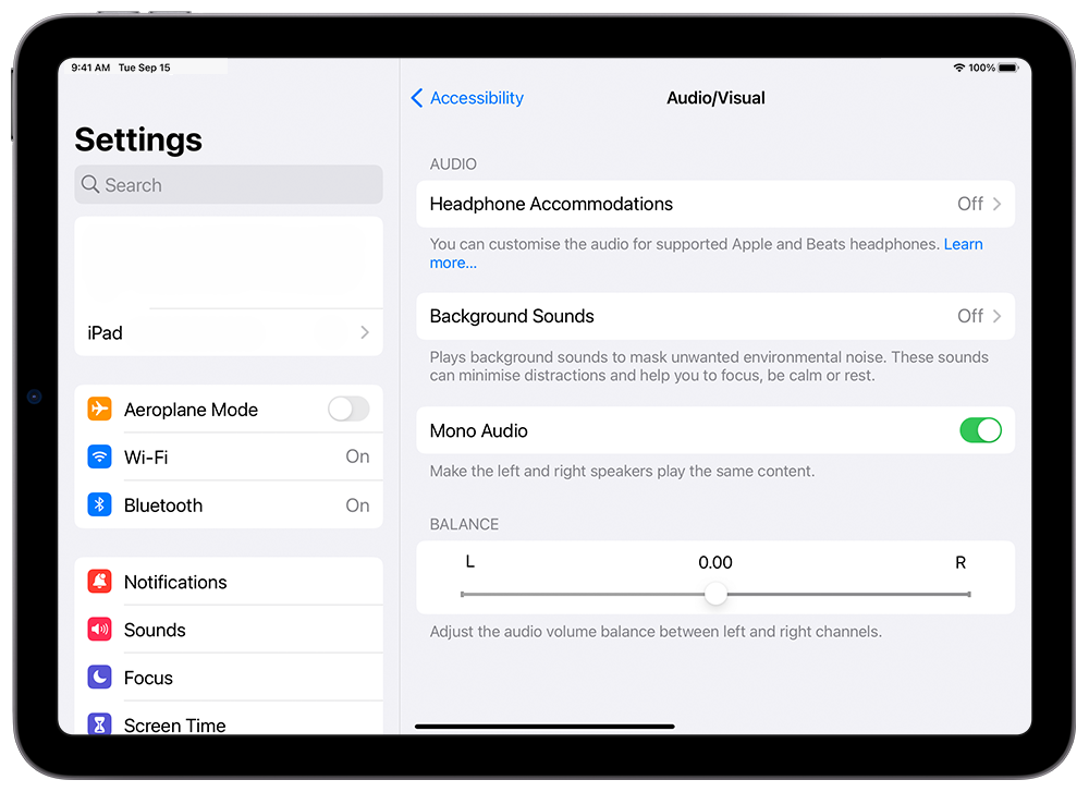 iOS iPad - Centre For Accessibility Australia