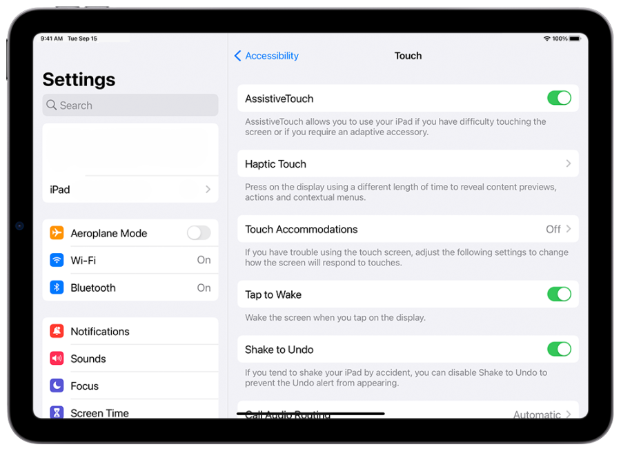 iOS iPad - Centre For Accessibility Australia