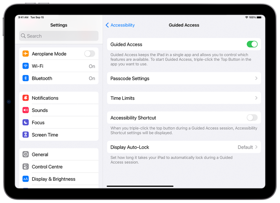 iOS iPad - Centre For Accessibility Australia