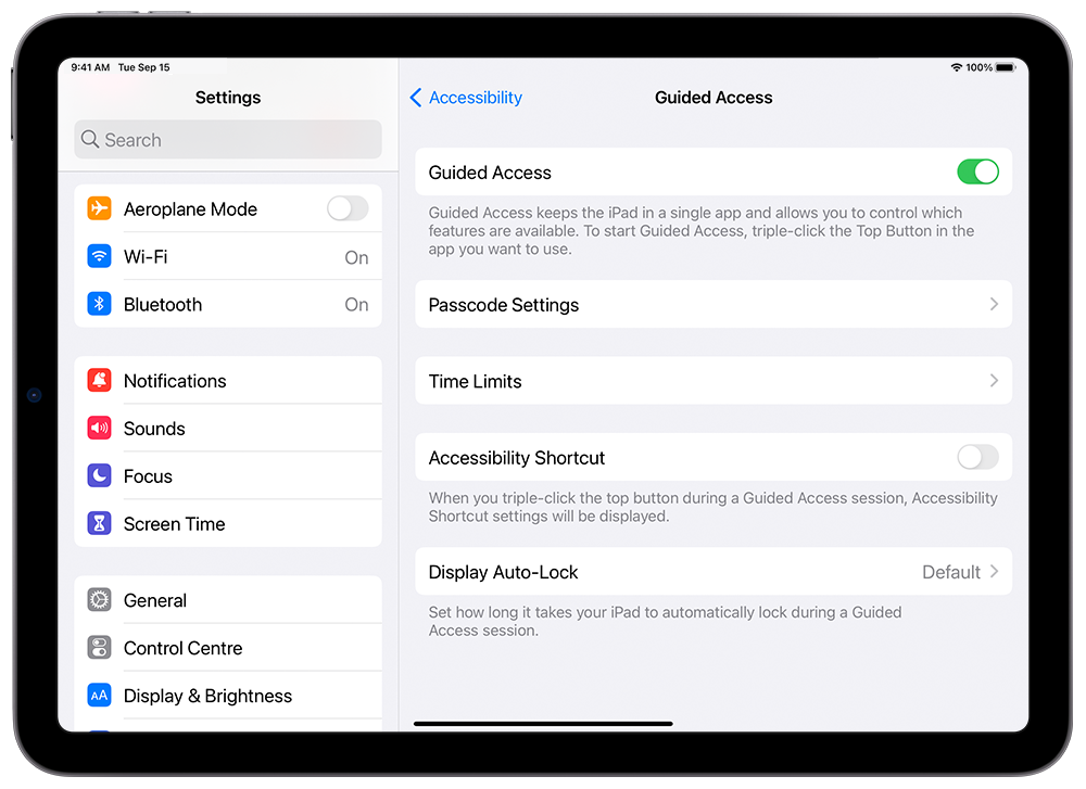 iOS iPad - Centre For Accessibility Australia