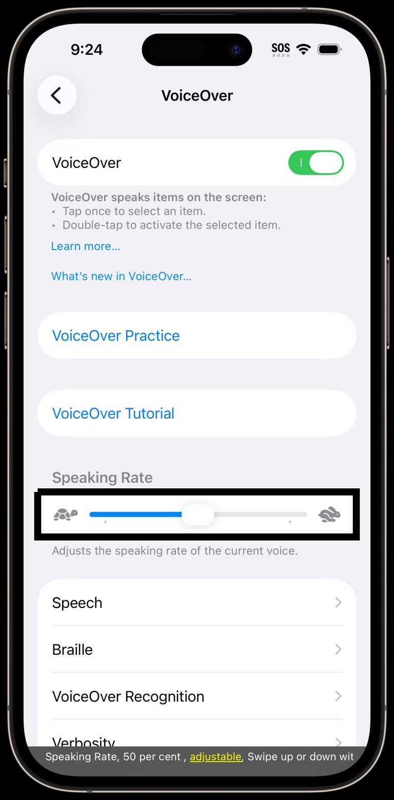 iOS iPhone - Centre For Accessibility Australia