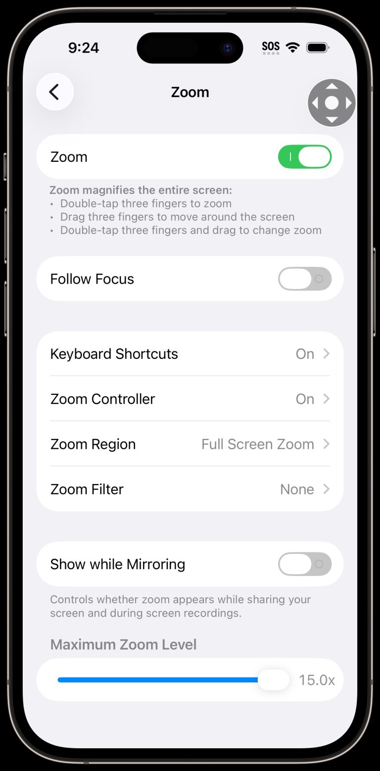iOS iPhone - Centre For Accessibility Australia