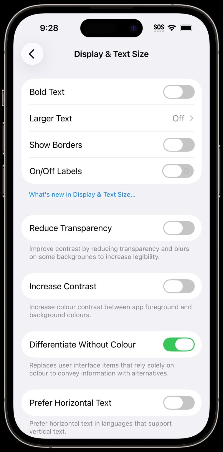 iOS iPhone - Centre For Accessibility Australia