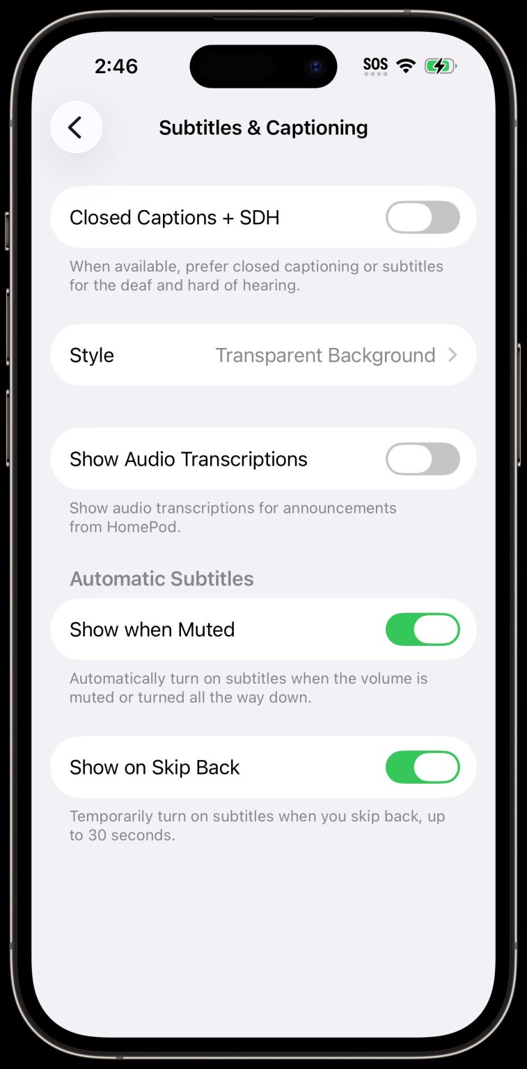 iOS iPhone - Centre For Accessibility Australia