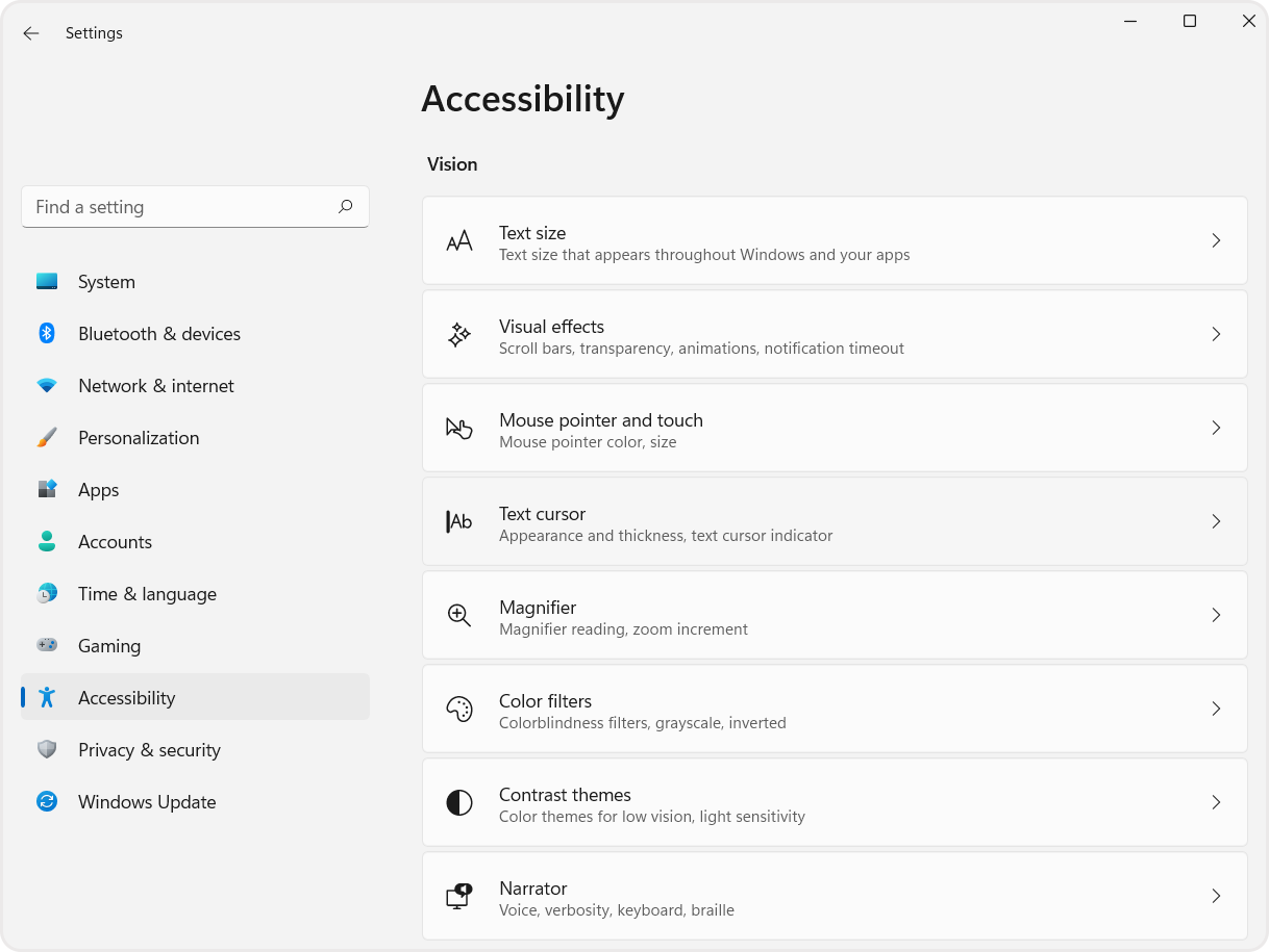Windows 11 - Centre For Accessibility Australia