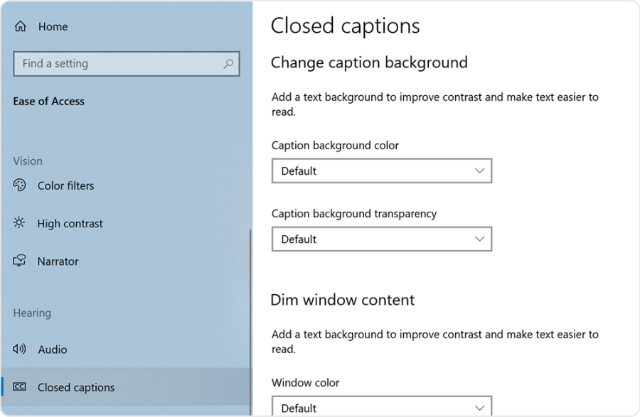 Windows 10 - Centre For Accessibility Australia