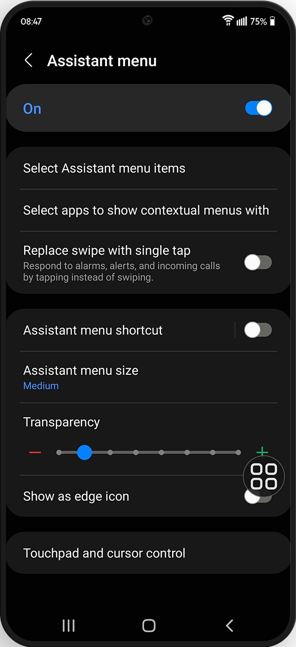 Samsung Smartphone - Centre For Accessibility Australia