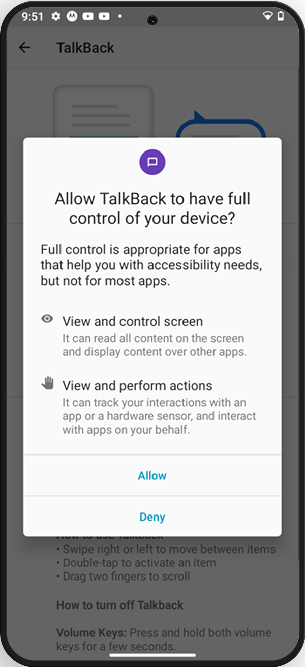 Stock Android Smartphone - Centre For Accessibility Australia