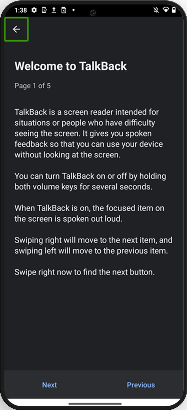Stock Android Smartphone - Centre For Accessibility Australia