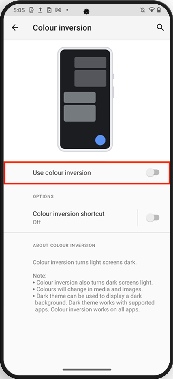 Stock Android Smartphone - Centre For Accessibility Australia