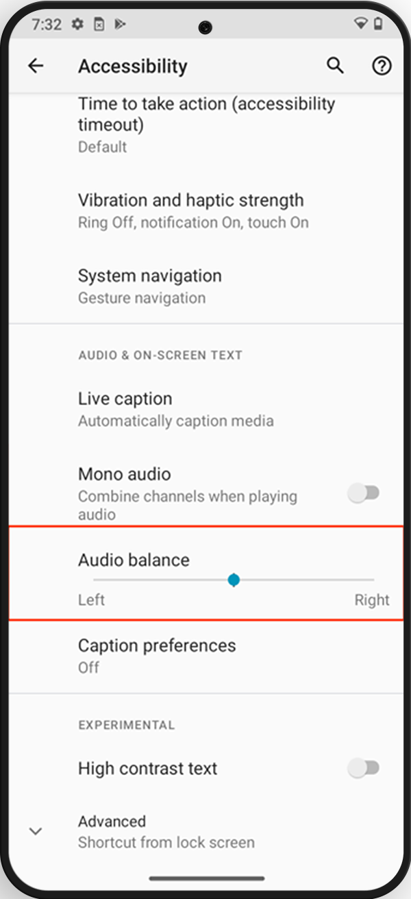Stock Android Smartphone - Centre For Accessibility Australia