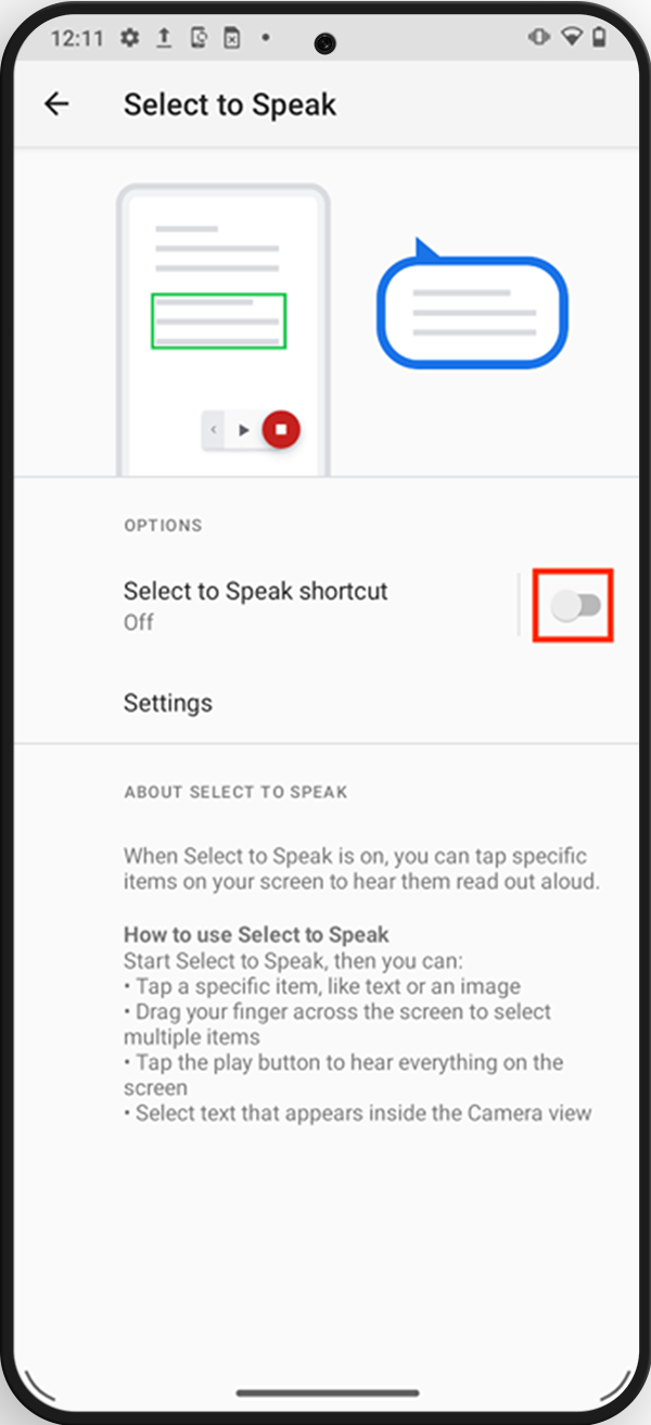 Stock Android Smartphone - Centre For Accessibility Australia