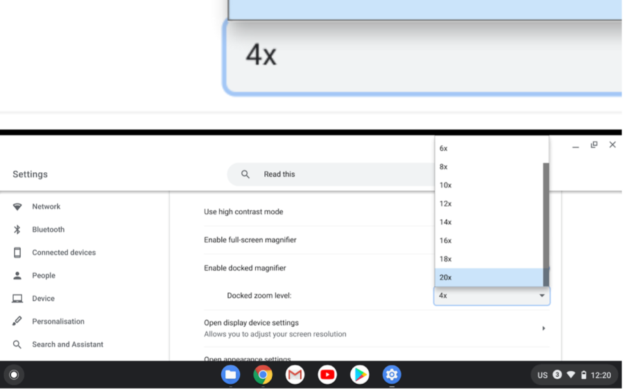 Chrome OS - Centre For Accessibility Australia