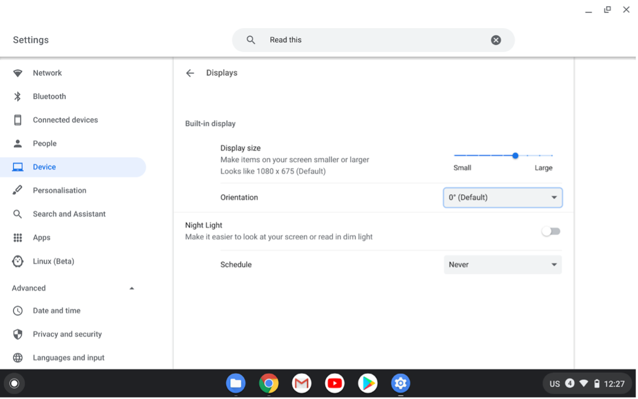 Chrome OS - Centre For Accessibility Australia