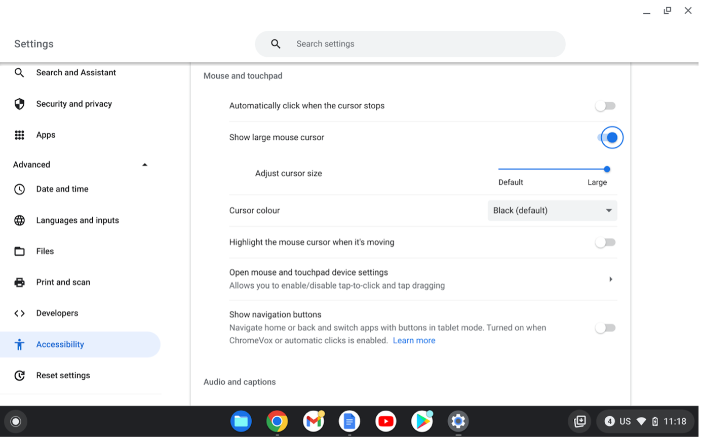 Chrome OS - Centre For Accessibility Australia