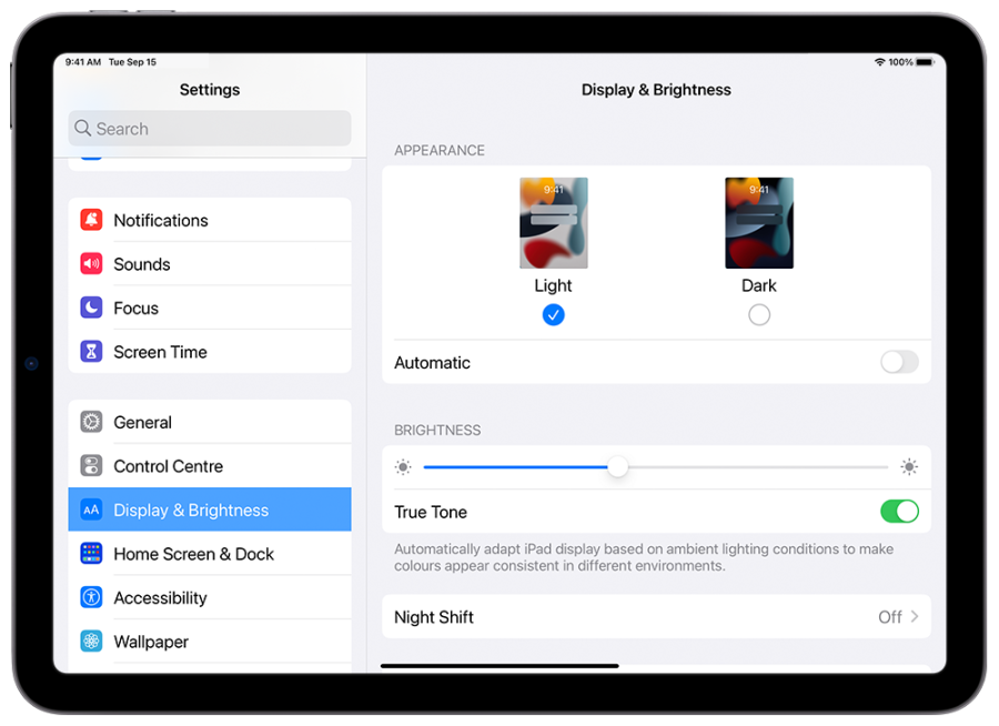 iOS iPad - Centre For Accessibility Australia
