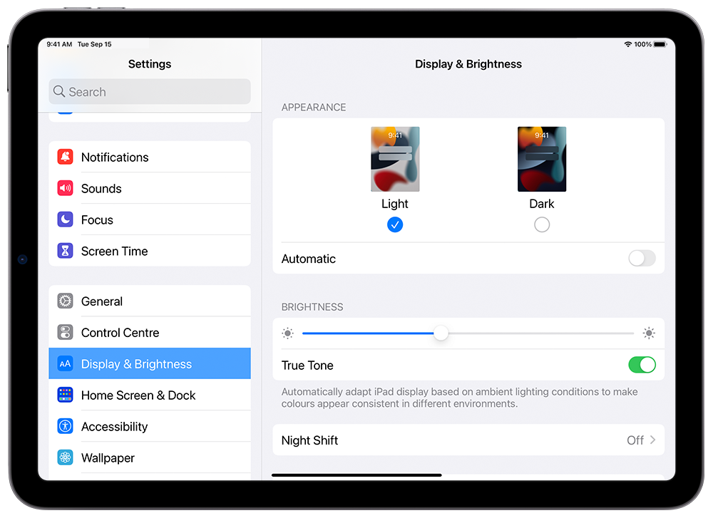 iOS iPad - Centre For Accessibility Australia