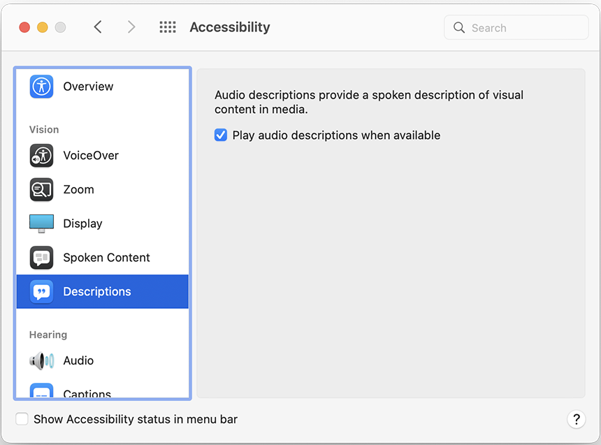 Mac OS - Centre For Accessibility Australia