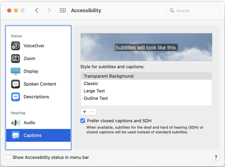 Mac OS - Centre For Accessibility Australia