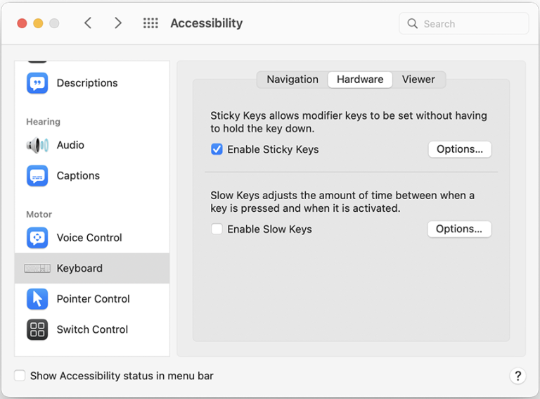 Mac OS - Centre For Accessibility Australia