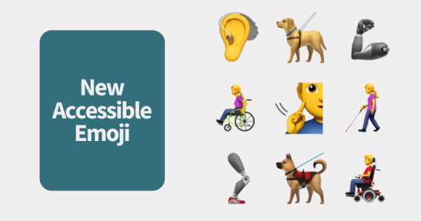 Inclusive Icons: New Emoji Expand Disability Representation. - Centre ...
