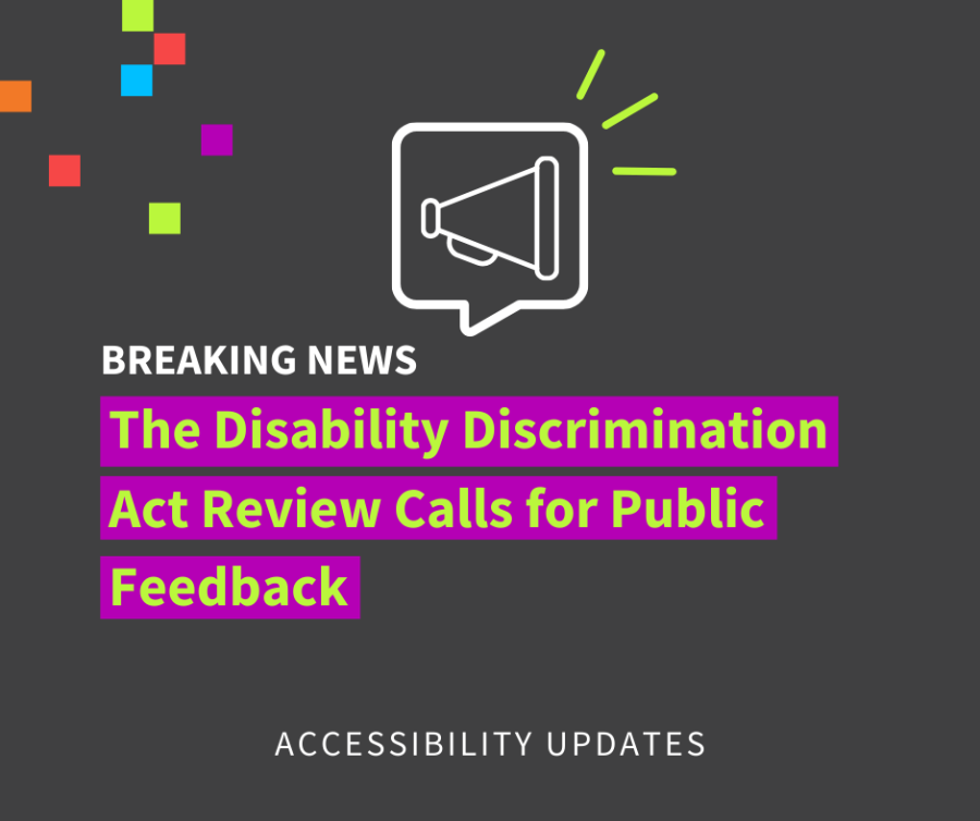 Disability Discrimination Act Review: Digital Accessibility Matters. - Centre For Accessibility ...
