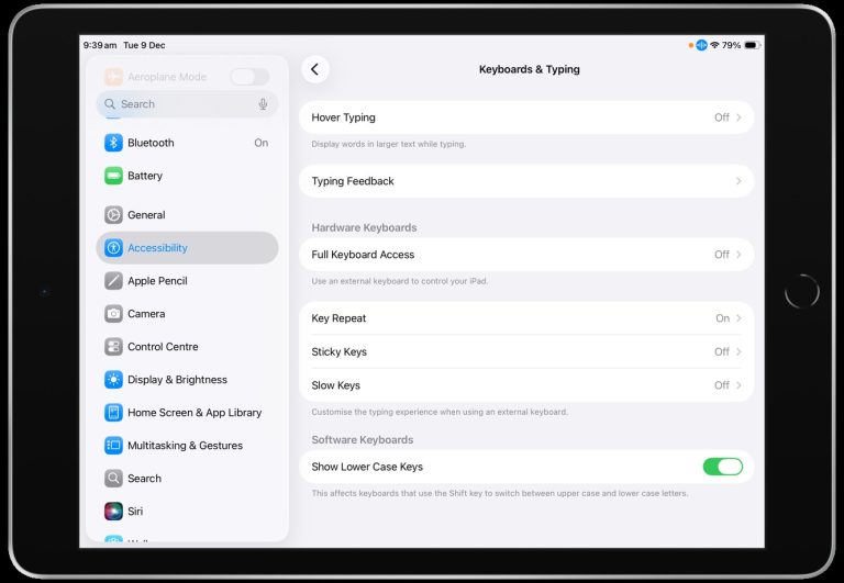 iOS iPad - Centre For Accessibility Australia