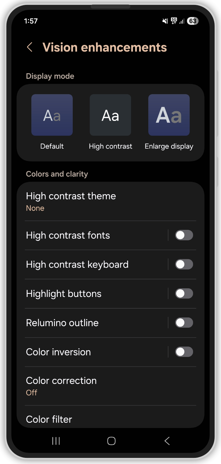 Samsung Smartphone - Centre For Accessibility Australia